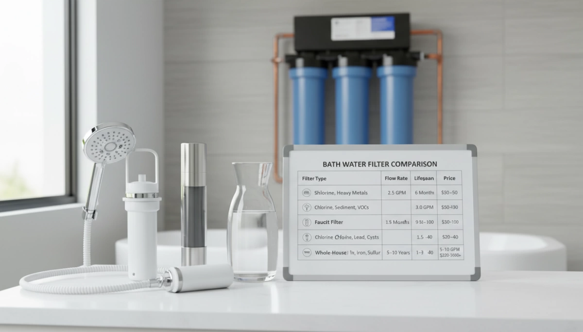 Best Bath Water Filter 2026 for Skin and Hair - Driplife