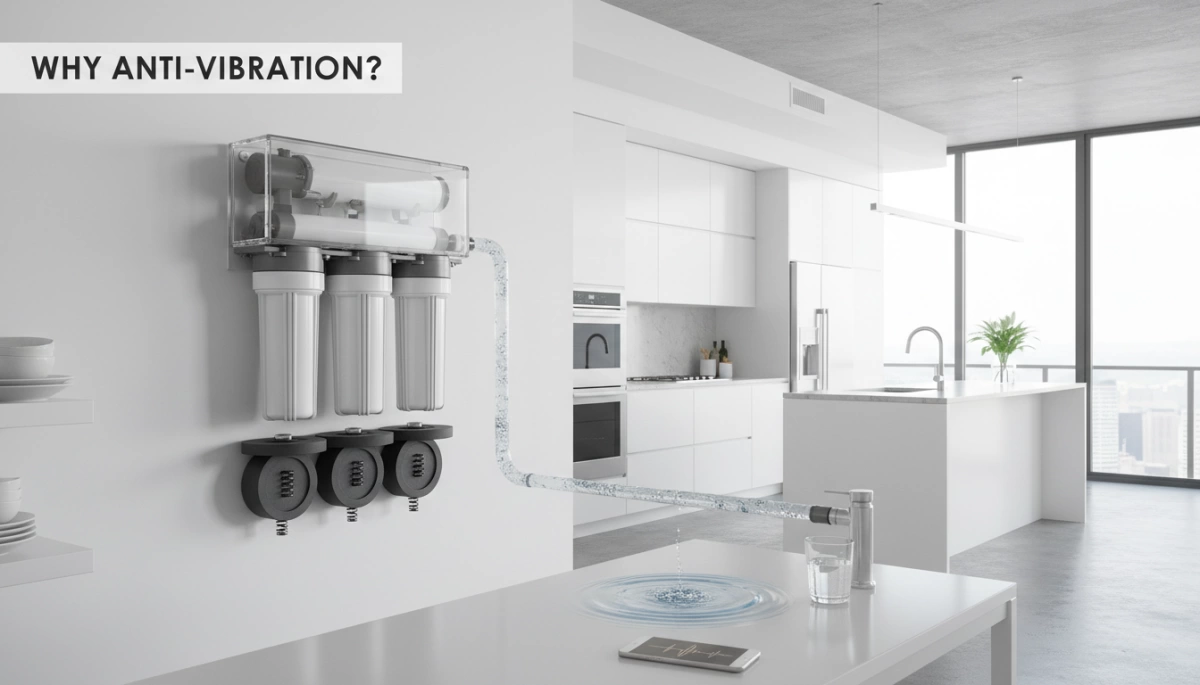 Why RO Systems for Apartments Need Anti Vibration Design - Driplife