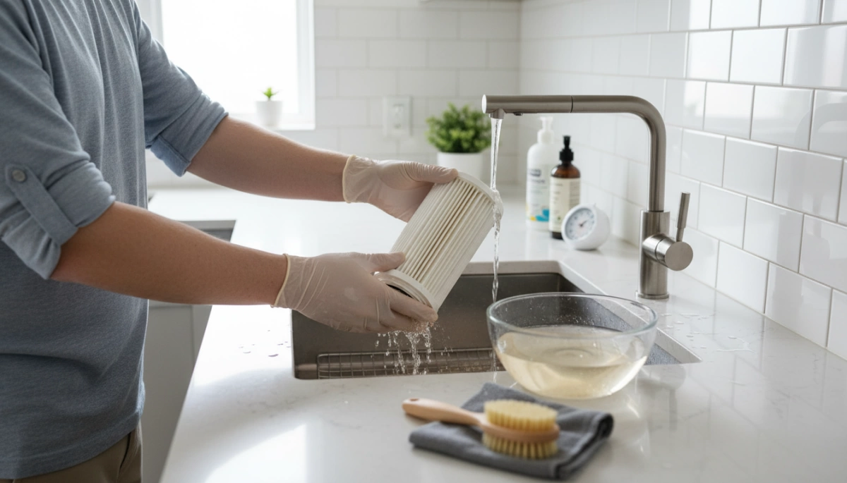 How to Clean Water Filters Safely and When to Replace Them - Driplife