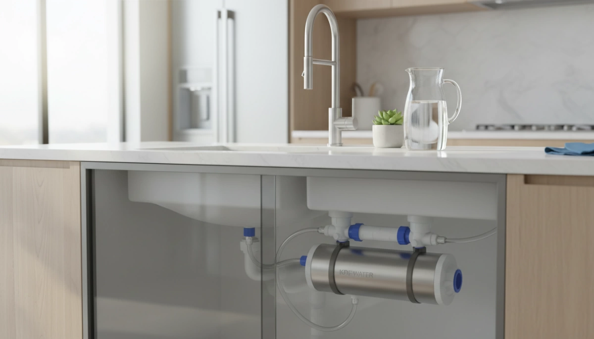 KDF Water Filter Guide Benefits Heavy Metal and Chlorine Removal - Driplife