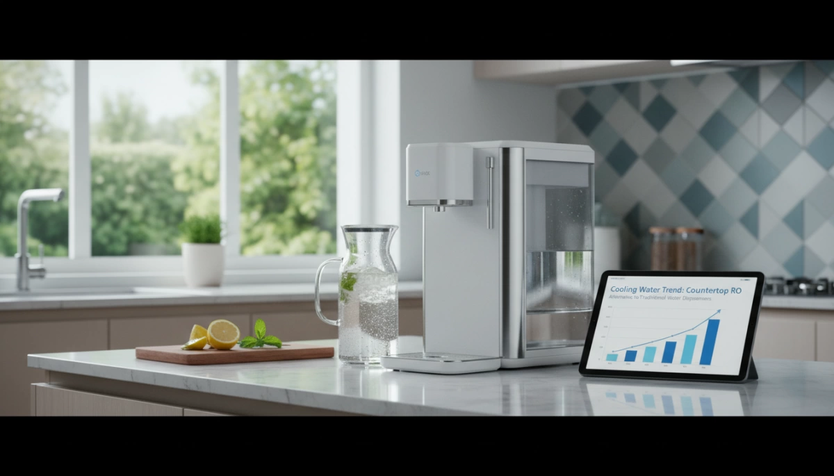 Cooling Water Trend Countertop RO vs Traditional Dispensers - Driplife