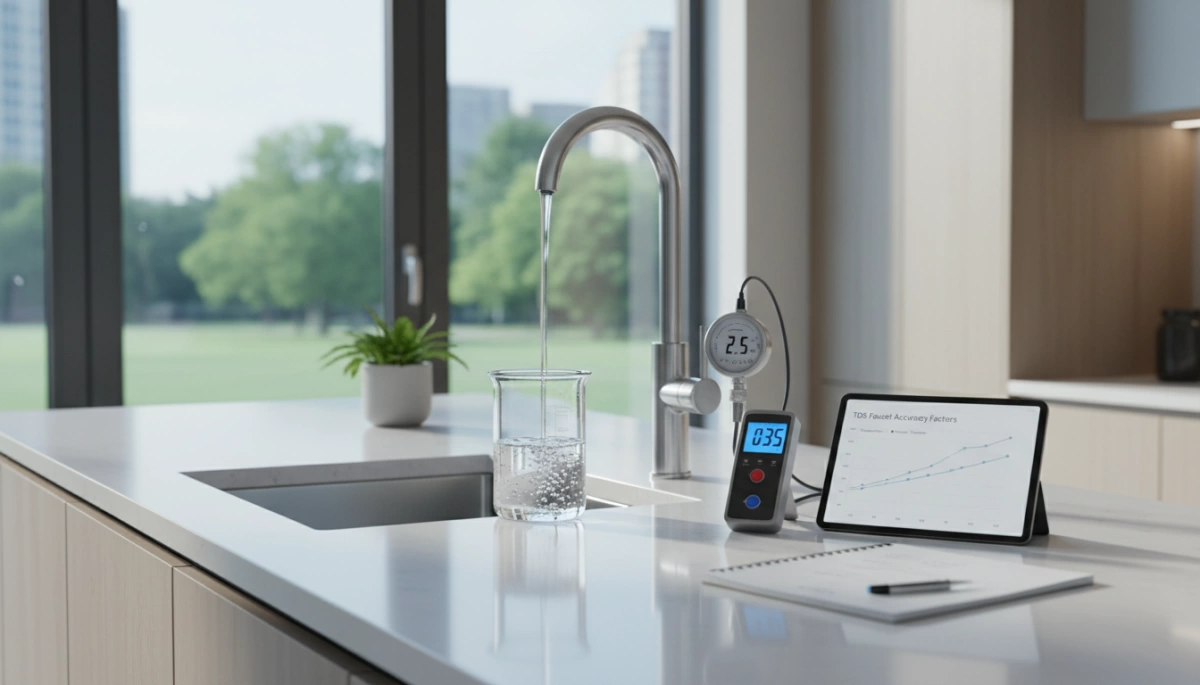 Water Quality Monitoring Accuracy in TDS Faucet Displays - Driplife